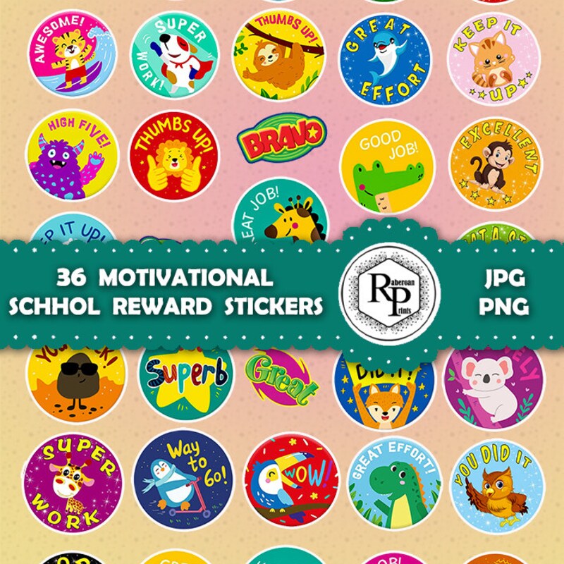 Kids Stickers - Etsy