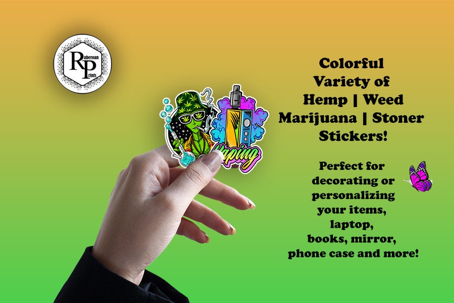 Best Selling Super Vivid Color Hemp Weed Stoner - Etsy Australia