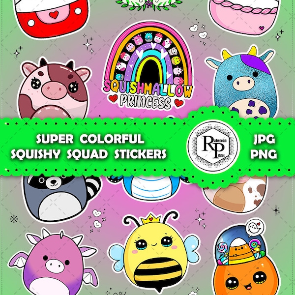 Squishmallow Bookmark - Etsy Denmark