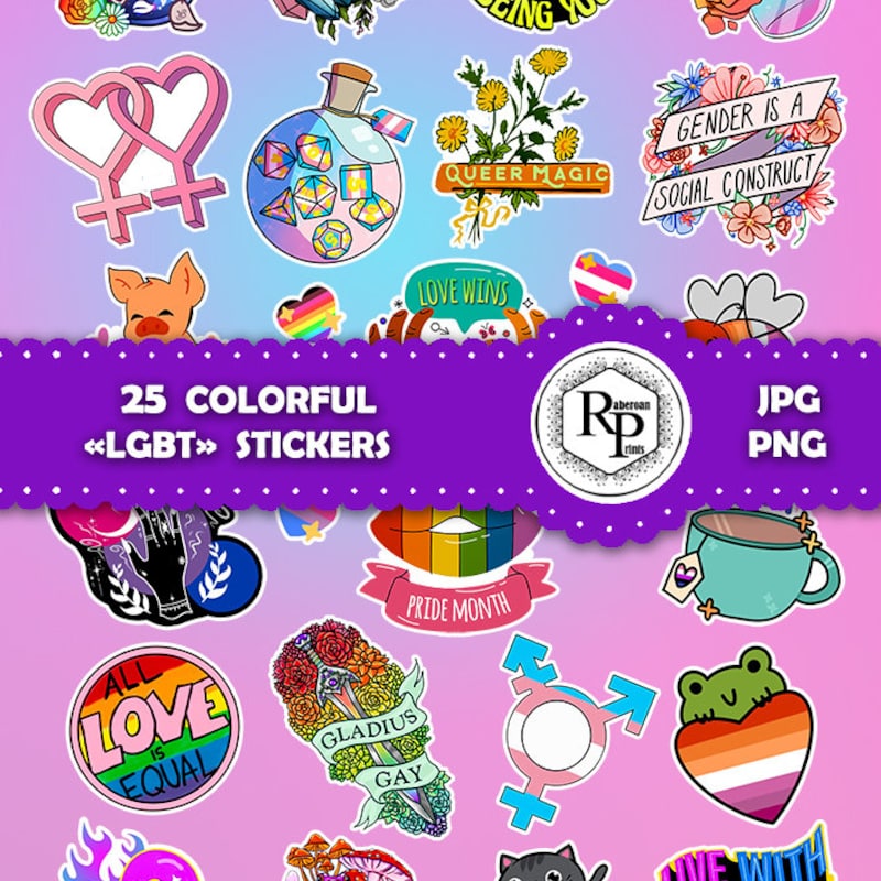 Pride Stickers - Etsy
