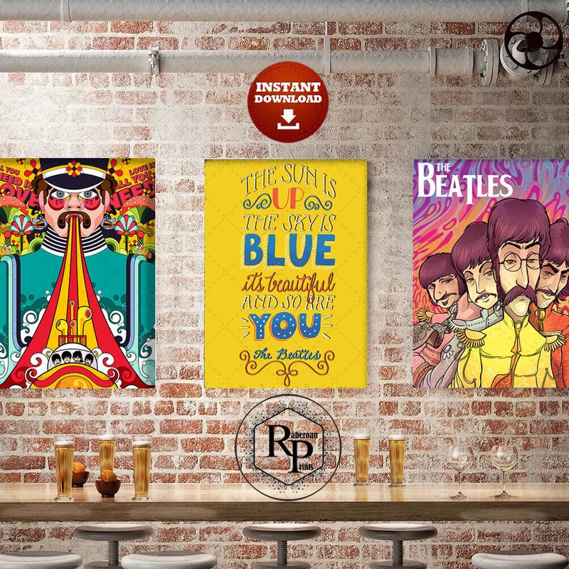 Beatles Poster - Etsy