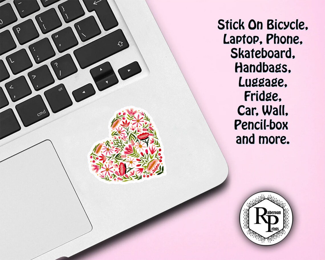 Colorful Folk Stickers Sheet PNGJPF & Gift Box Template - Etsy