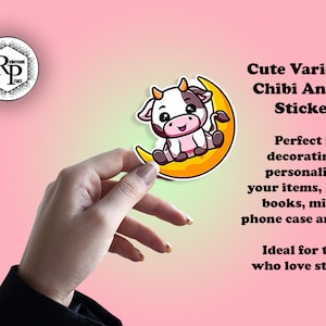 Chibi Animals (1) Stickers Sheet + Bonus Coloring Pages - Scrapbook ...