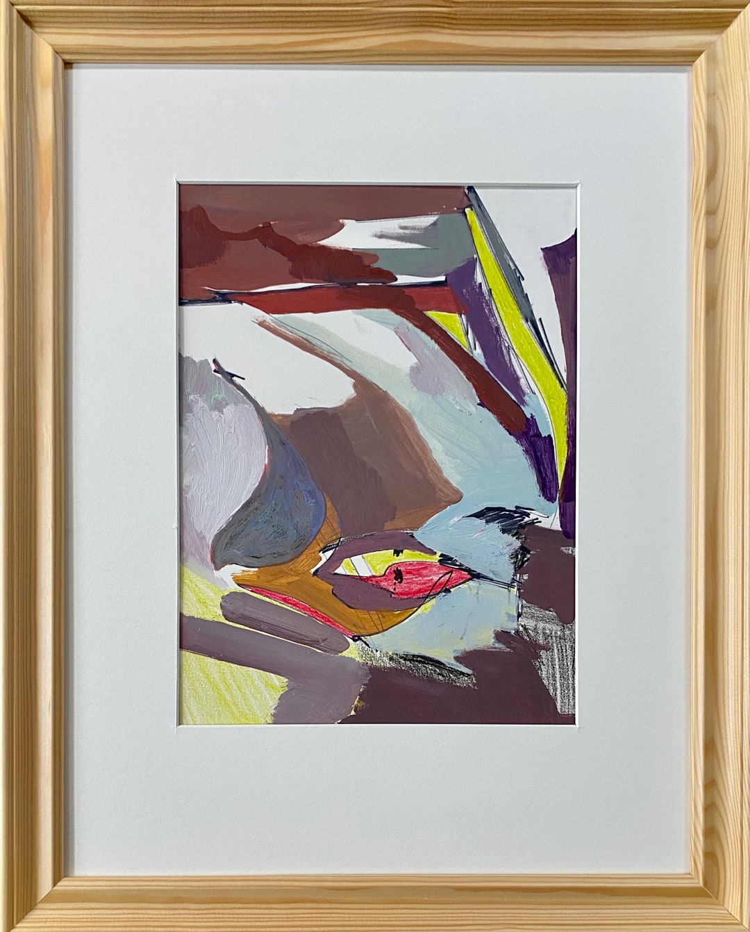 Madonna, After Edvard Munch, Variation 3/5 - Original Mixed Media ...