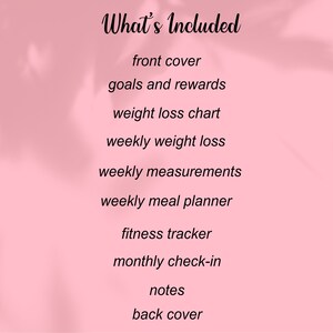 Digital Weight Loss Tracker for Goodnotes, Notability, Weight Loss ...