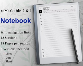 Remarkable 2 Templates To-do List 3 Layouts pdf & Png | Etsy
