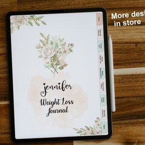 Digital Weight Loss Tracker for Goodnotes, Notability, Weight Loss ...