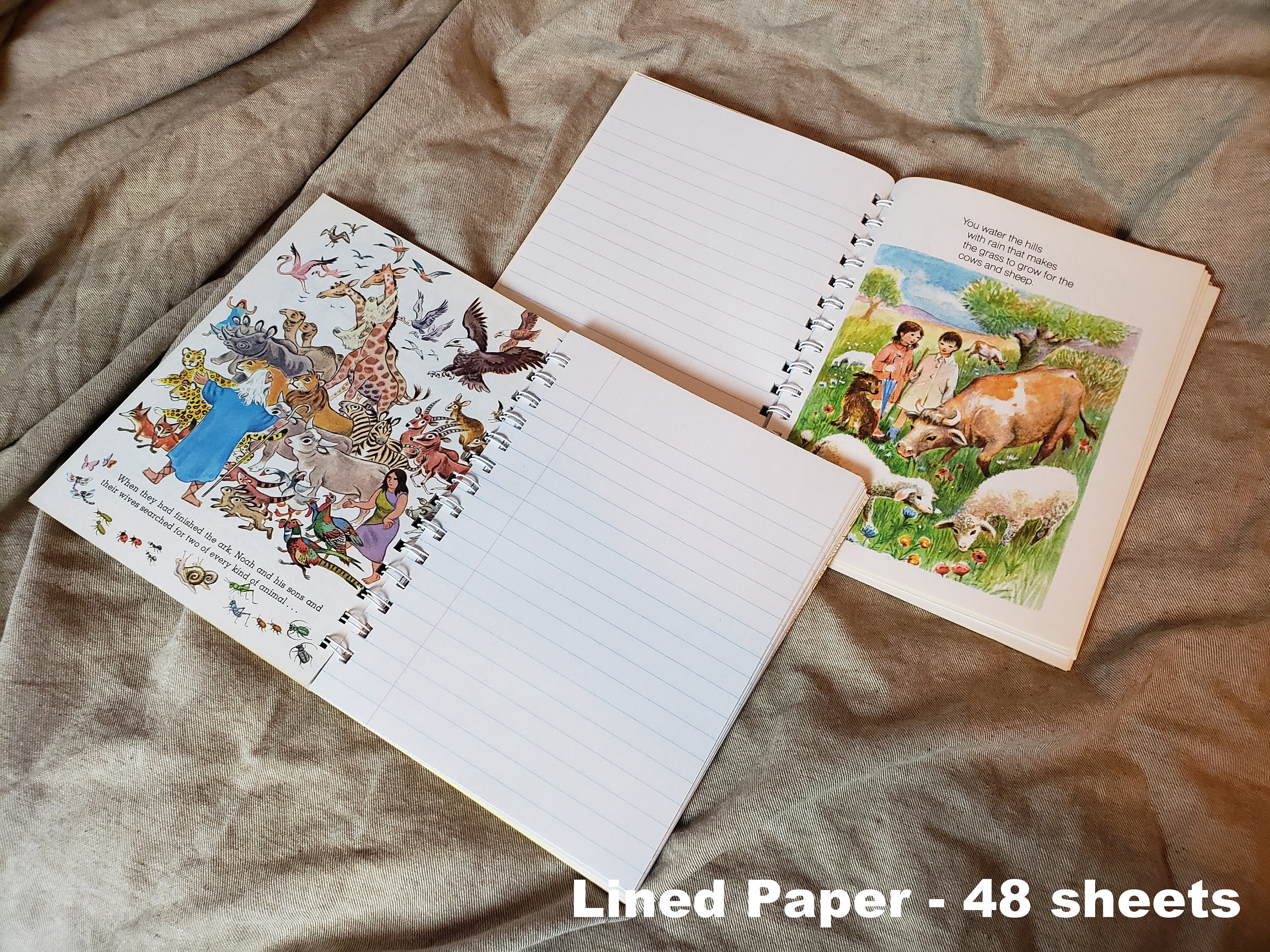 Little Golden Book Upcycled Book Journals Prayer - Etsy