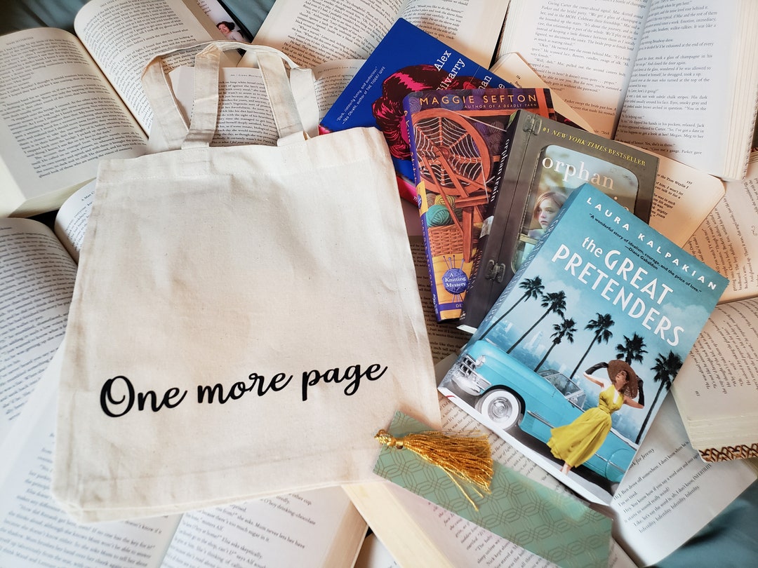 Mystery Book Bags - Large || Gently Used Book, Bookmark With Tassel ...