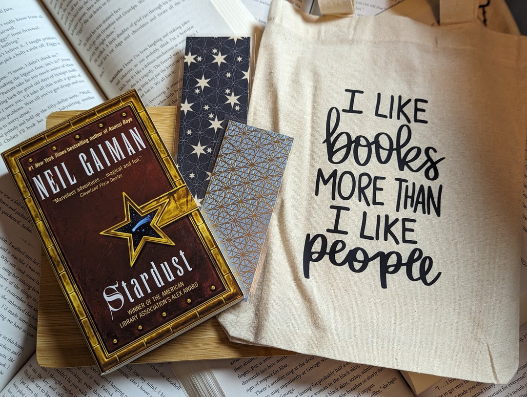 Fantasy Book Bag - Small || Gently Used Books "stardust," Bookmark W ...