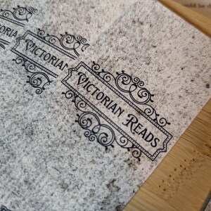 Victorian Reads Reading Log Bookmarks || Double-sided Premium Cardstock ...