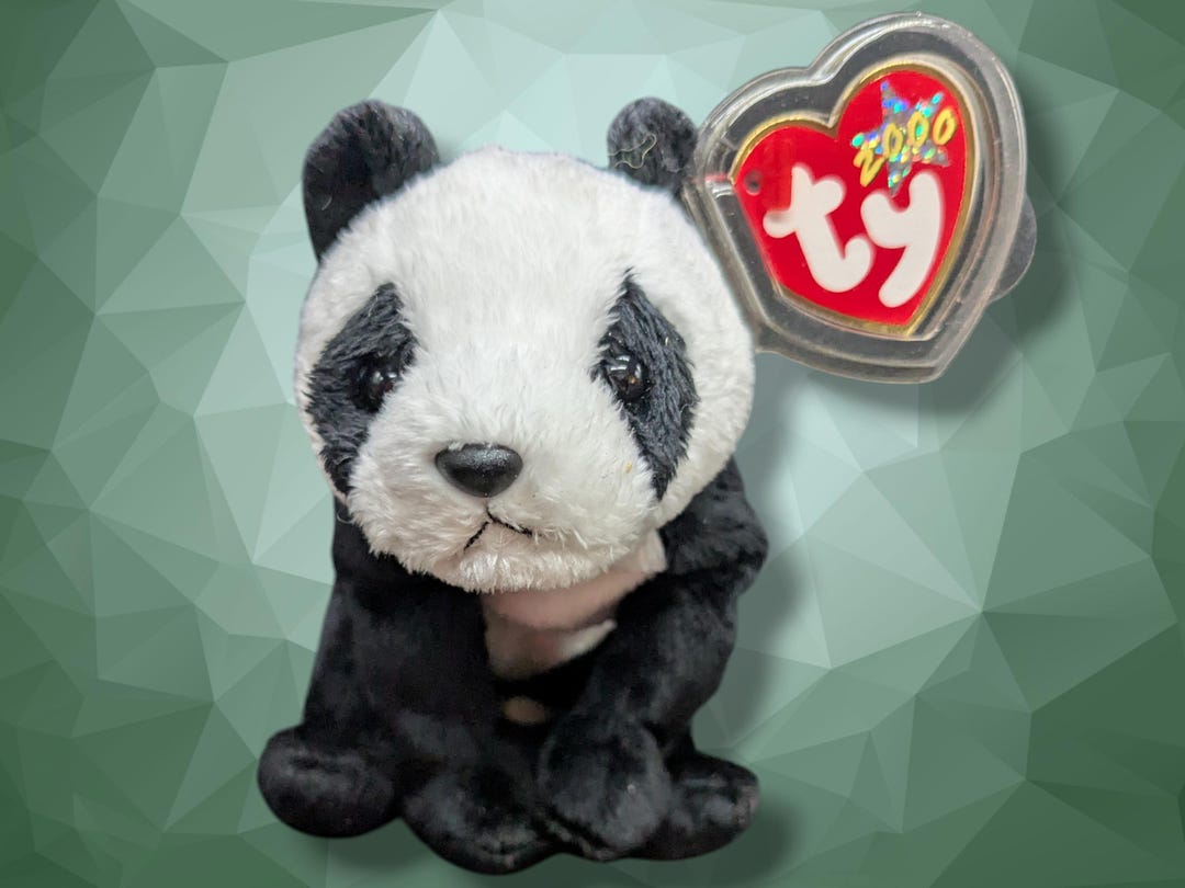 Vintage 2000 TY, China the Panda Bear, With Original Tags - Etsy