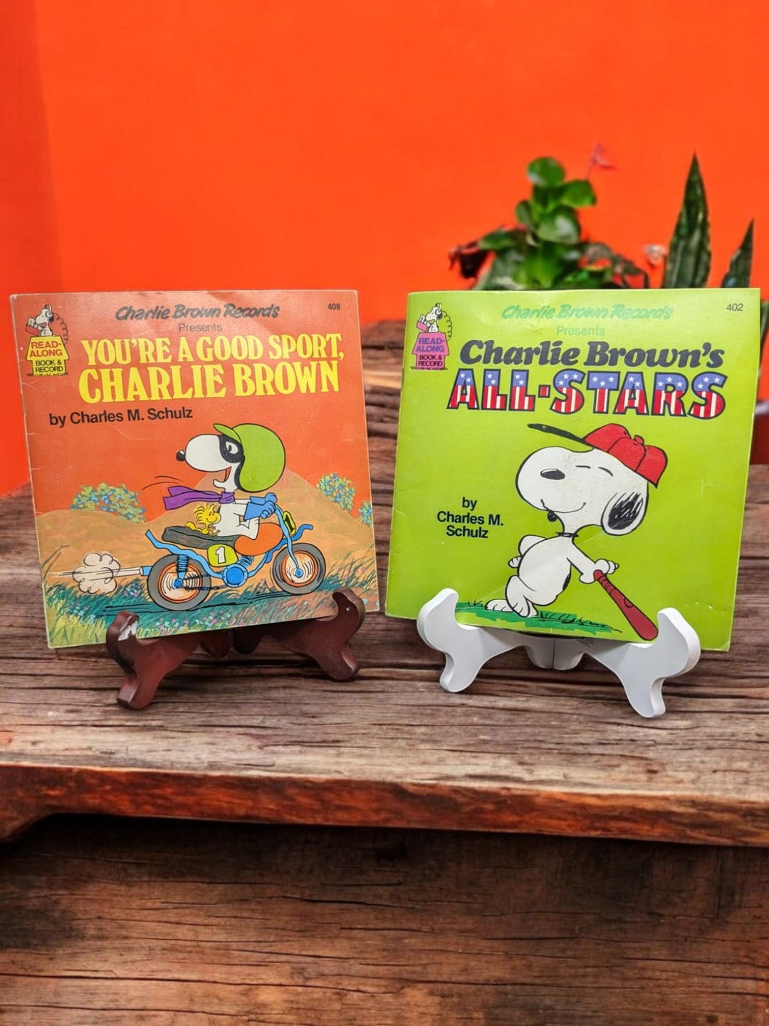 Vintage Charlie Brown Book and Record Set: You're a Good Sport & All ...