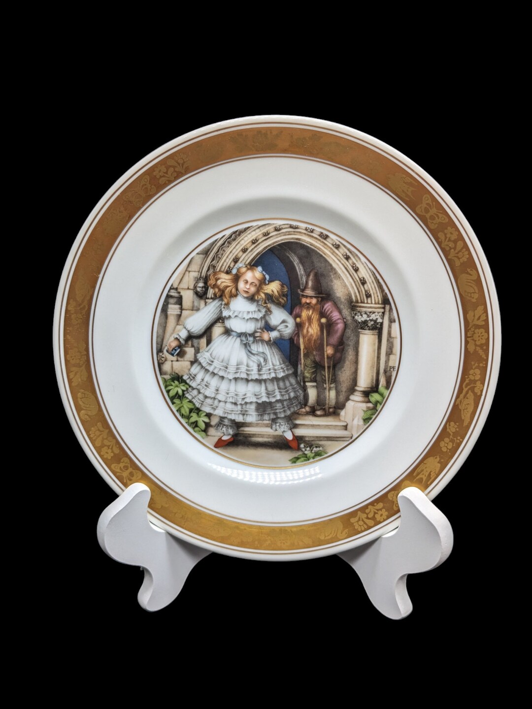 Hans Christian Anderson Plate the Red Shoes 1975 Copenhagen Porcelain ...