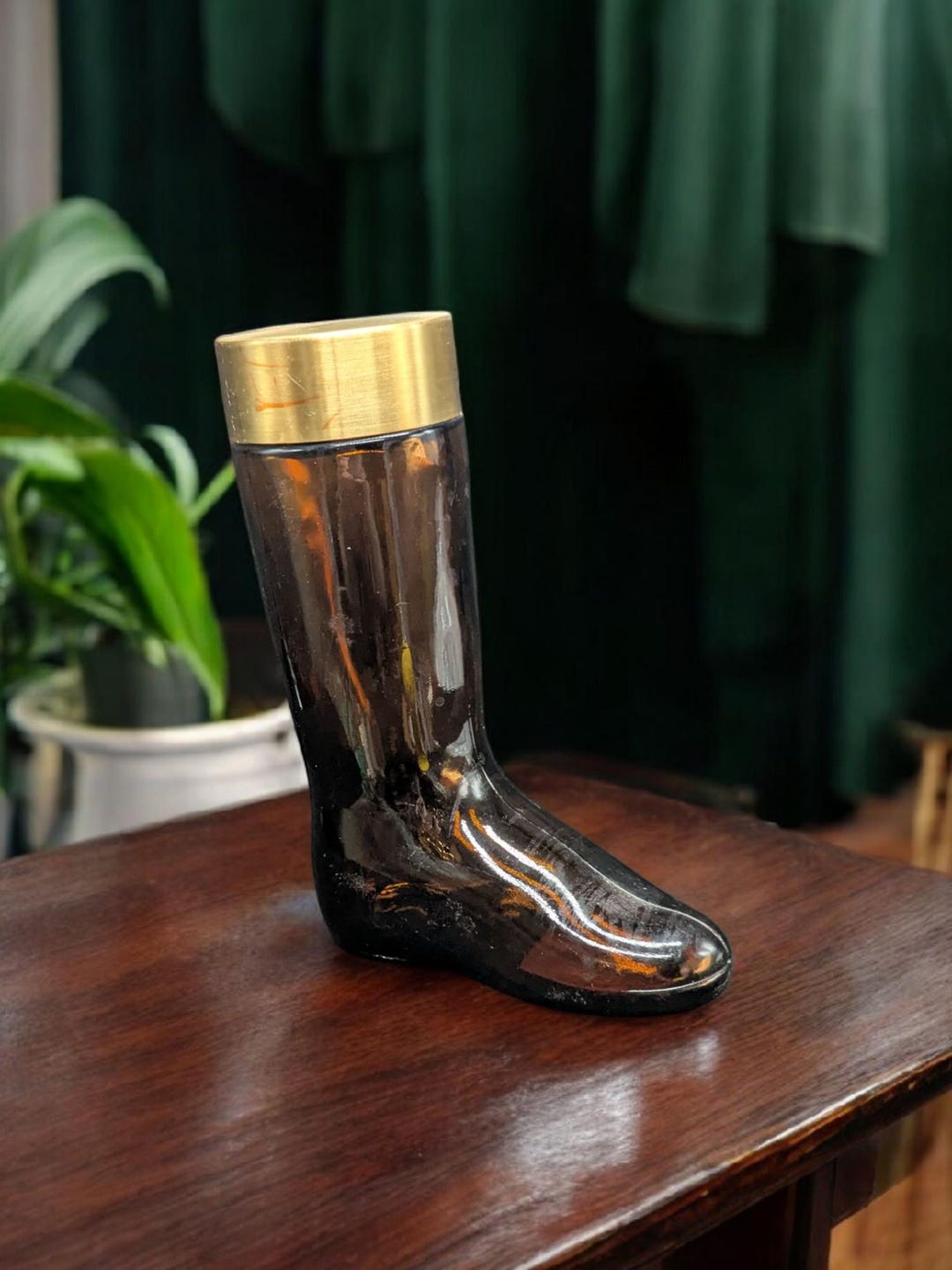 Vintage Avon Leather Cologne Boot Bottle Empty - Etsy