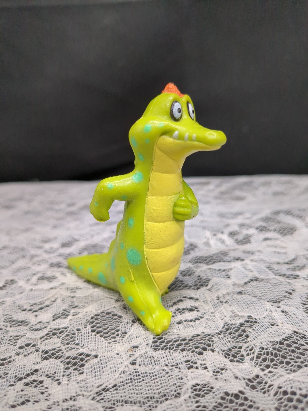 1985 Kissyfur PVC Alligator Figures Jolene Floyd Mcdonalds Toys 3 - Etsy