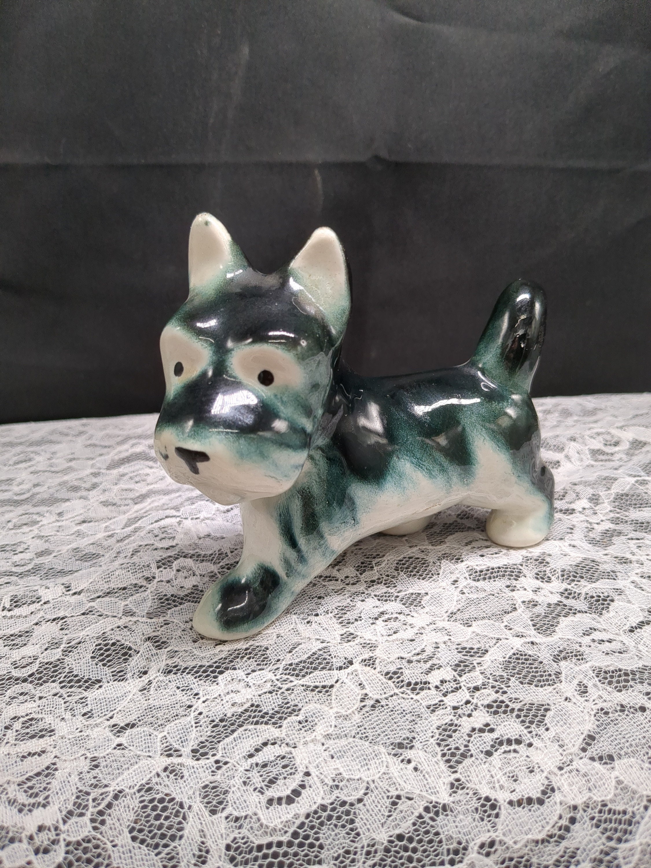 Vintage '50s Ceramic Pets, Cat and Dog - Etsy