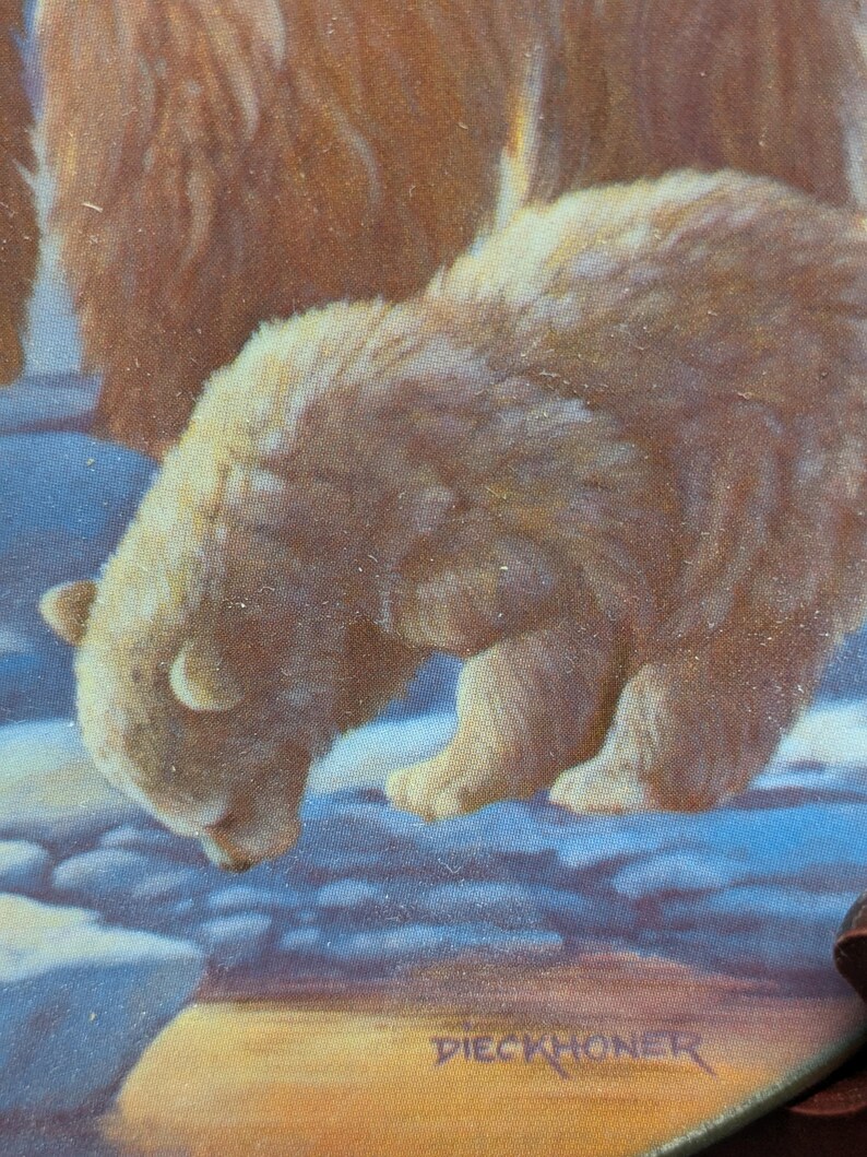 1980 Gene Dieckhoner Vanishing Animals, Collector Plates, the Panda and ...