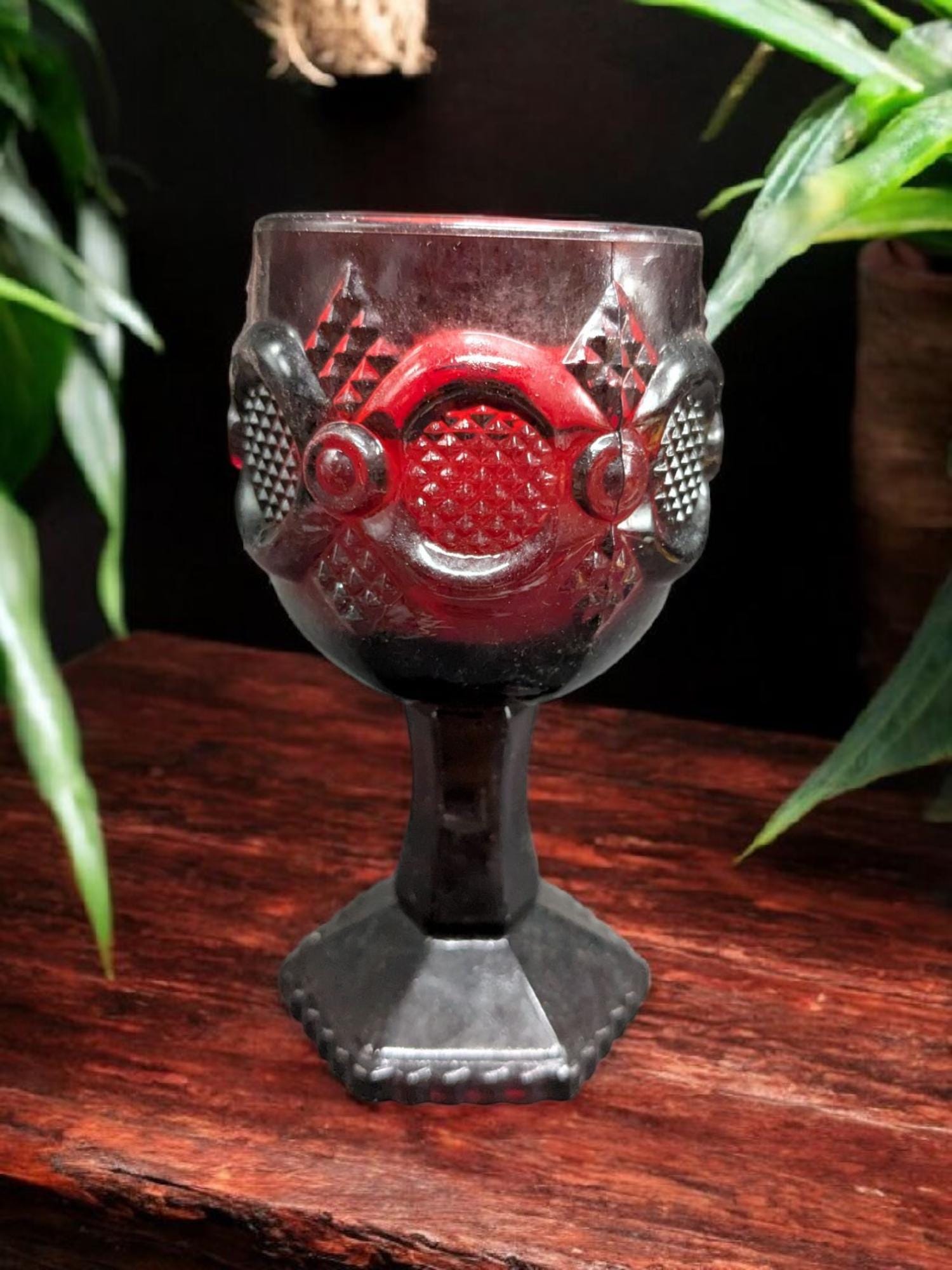 Vintage Avon 1876 Cape Cod Collection Wine Goblet Candle Holder ...
