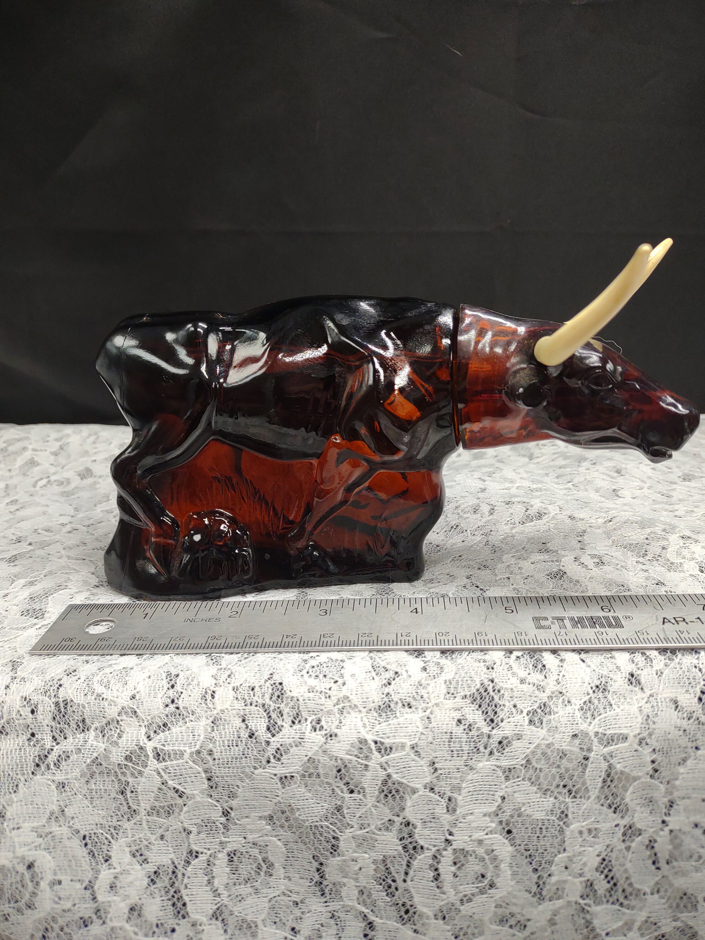 Vintage Avon AMERICAN BUFFALO Figurine Bottle and Longhorn - Etsy
