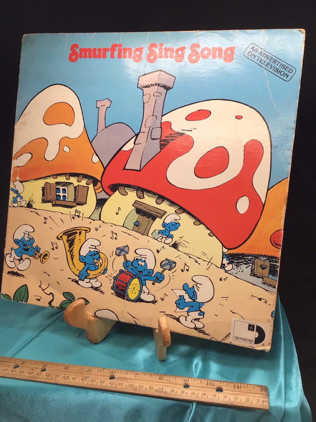 Smurfing Sing Song Record - Etsy