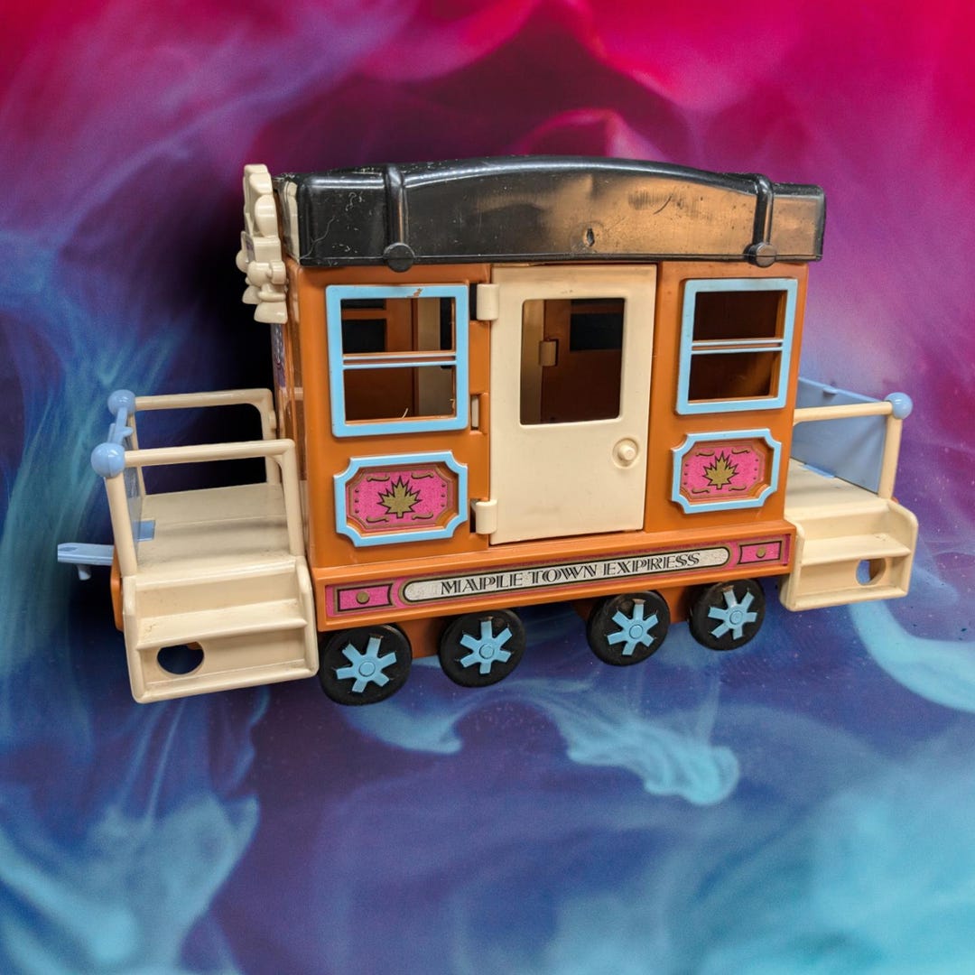 Vintage Maple Town Express Train Caboose - Etsy