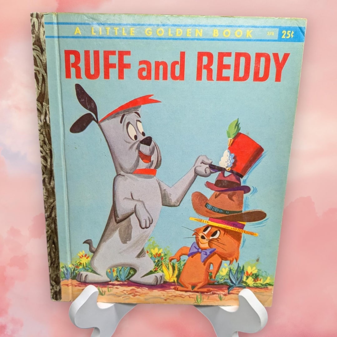 1959 Little Golden Book Ruff and Reddy First Edition - Etsy