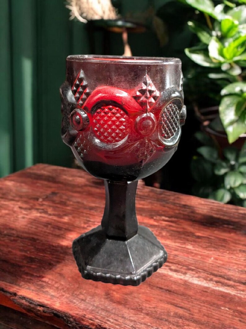 Vintage Avon 1876 Cape Cod Collection Wine Goblet Candle Holder ...