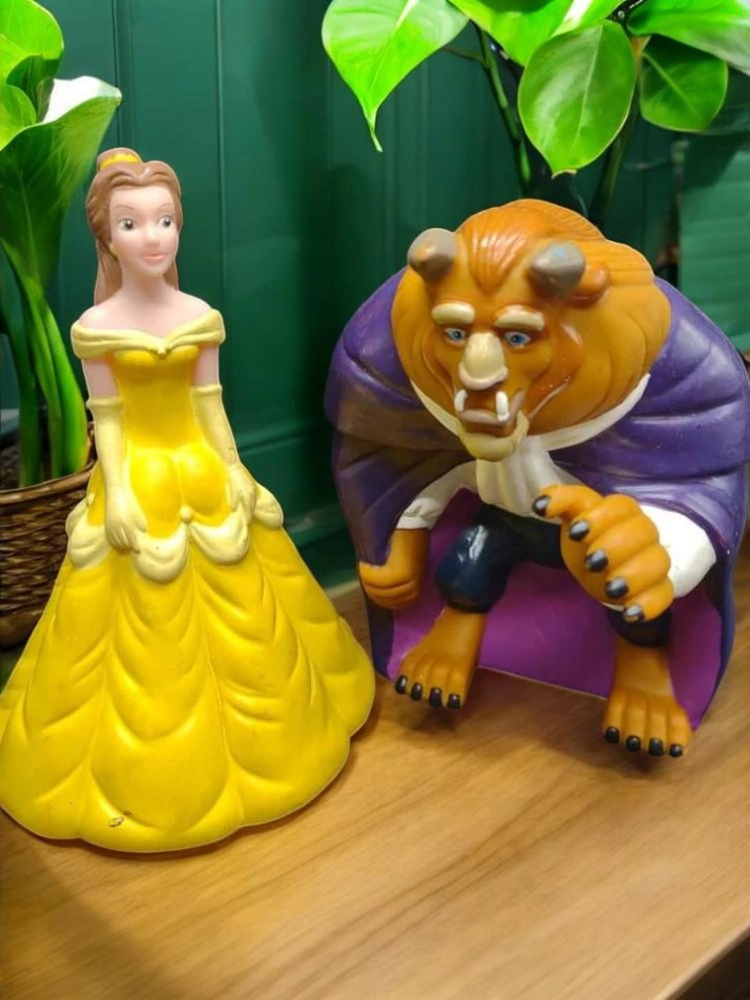 Disneys Beauty and the Beast Hand Puppet Toys From Pizza Hut. - Etsy