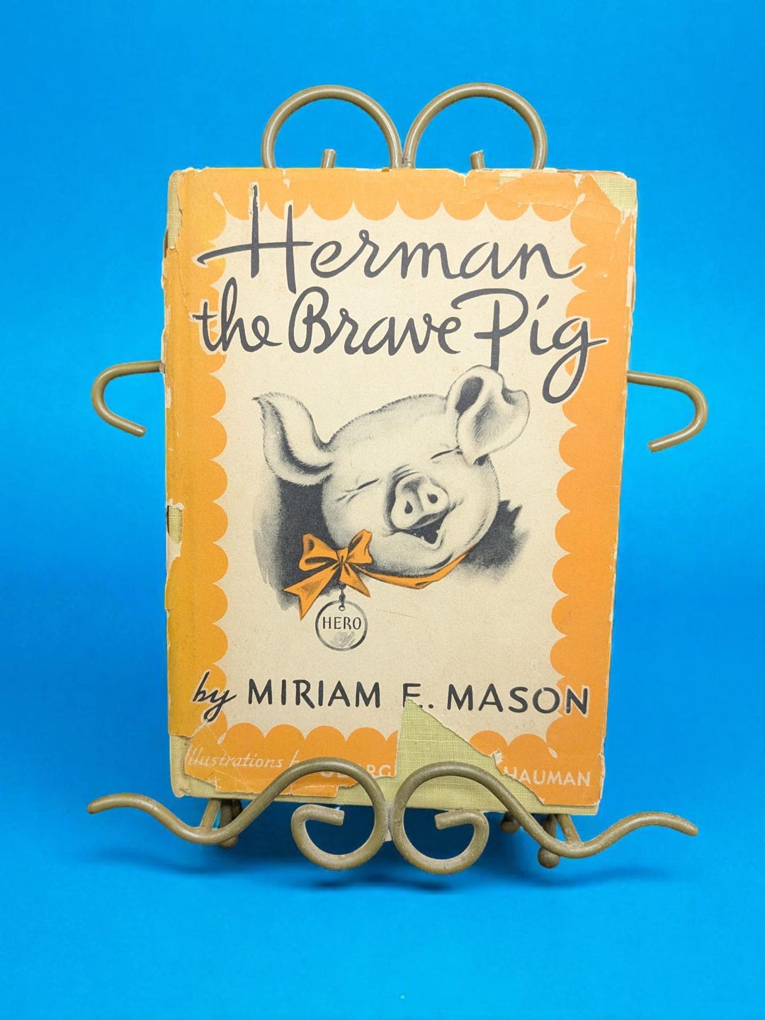 1949 Herman the Brave Pig by Miriam Mason - Etsy