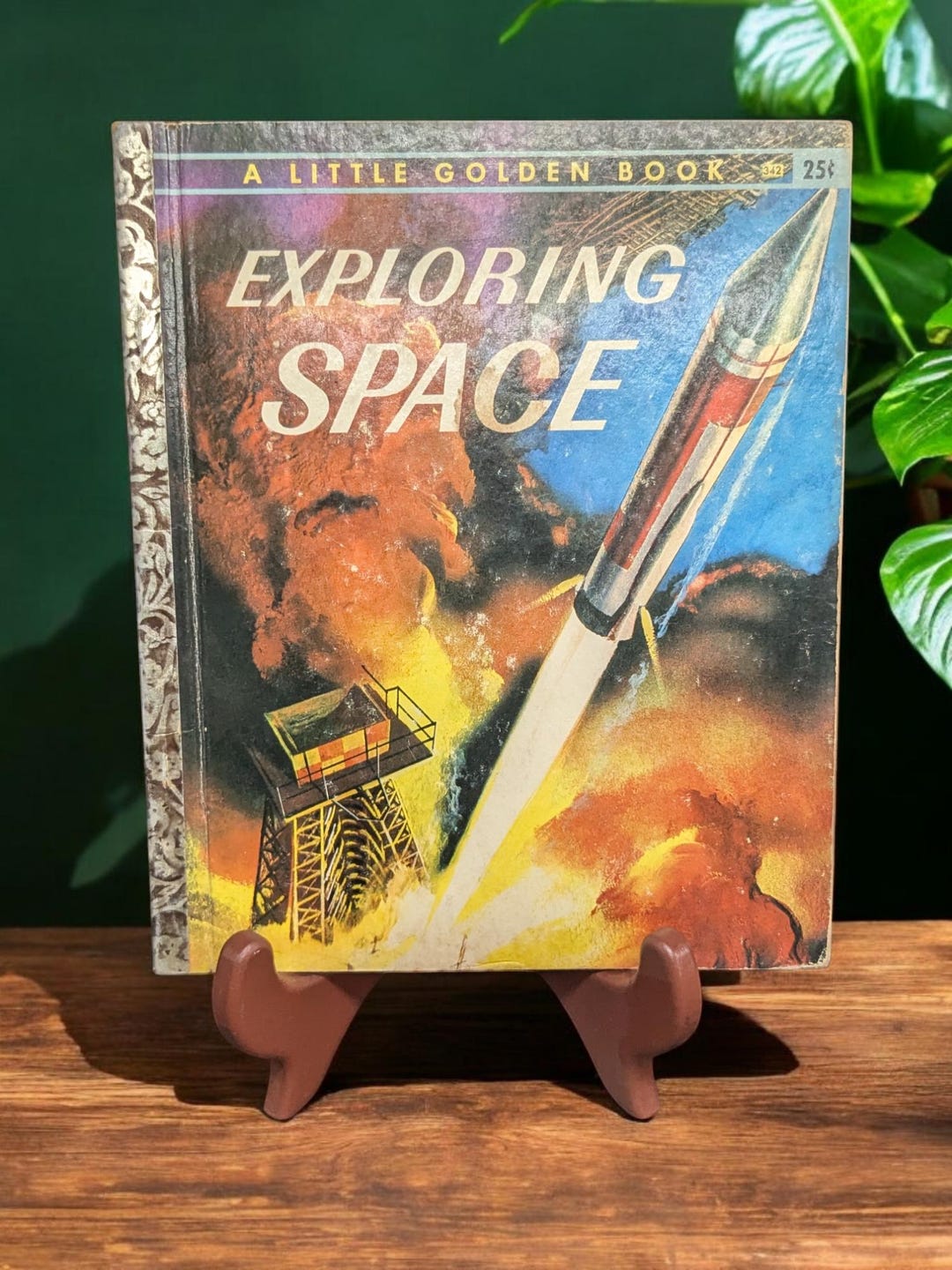 1958 Little Golden Book Exploring Space First Edition - Etsy