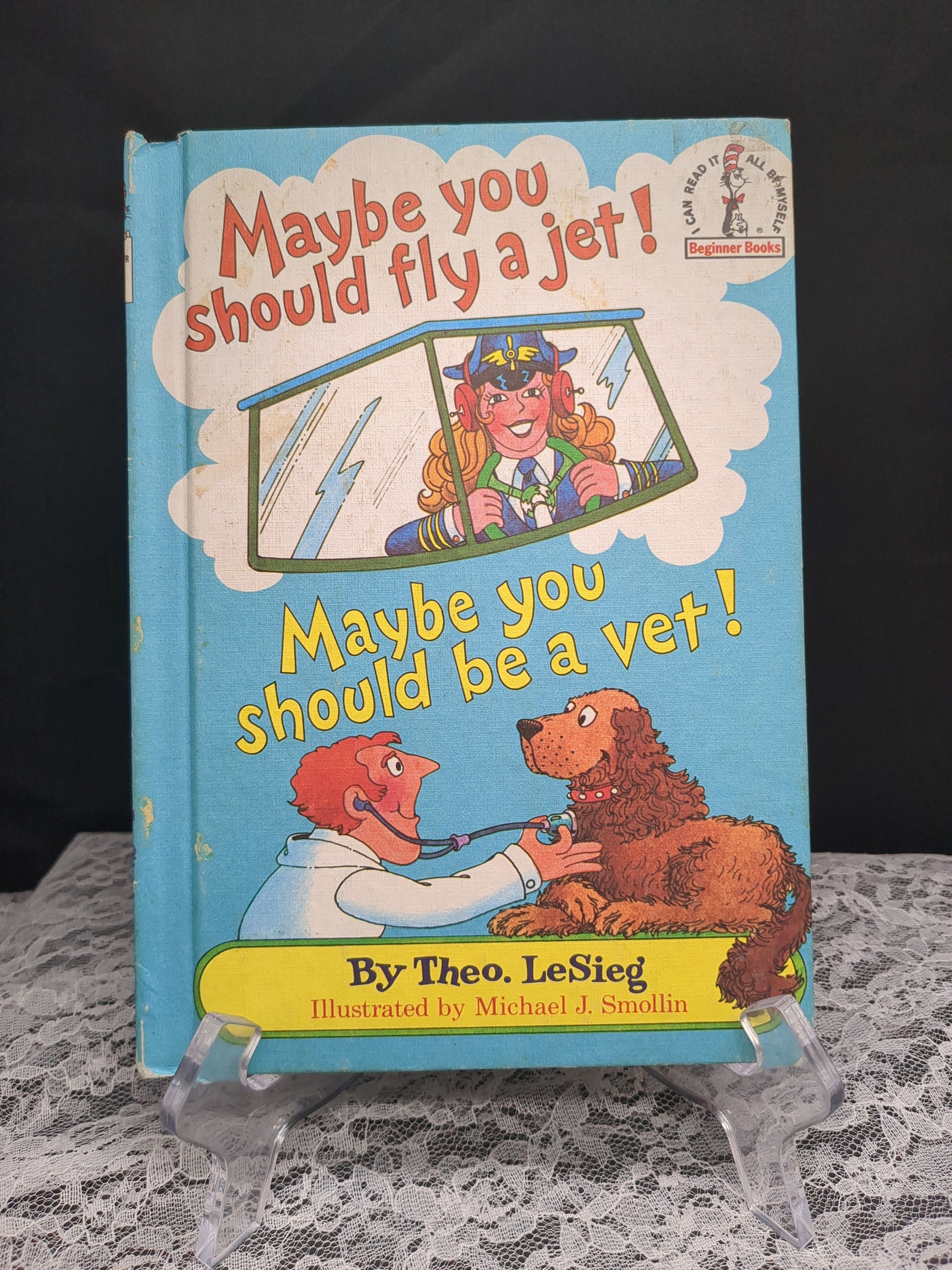 1980 Maybe You Should Fly a Jet. Maybe You Should Be a Vet by - Etsy