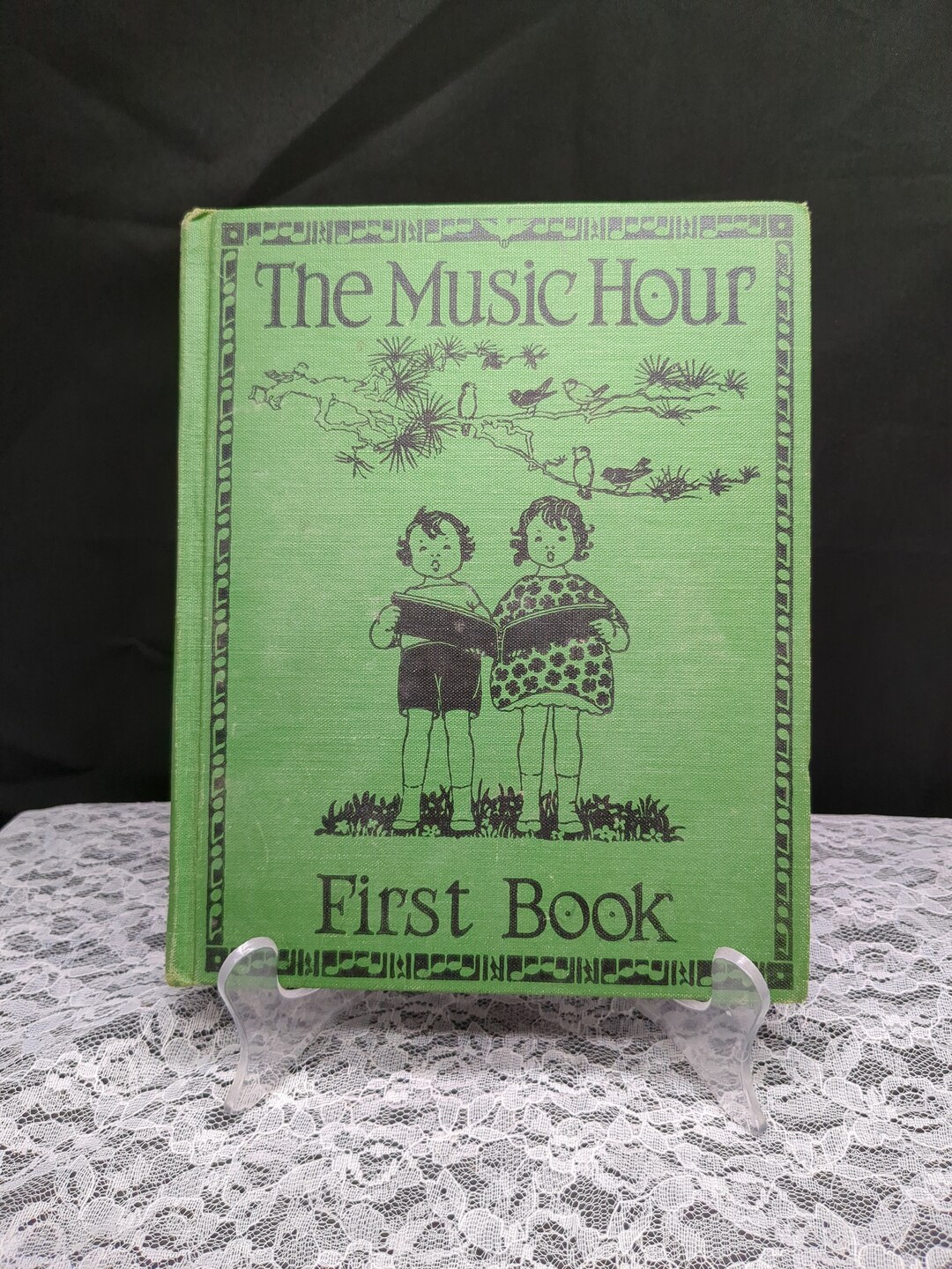 1945 Vintage Music Hour First Book '40s Illustrated Music Book - Etsy