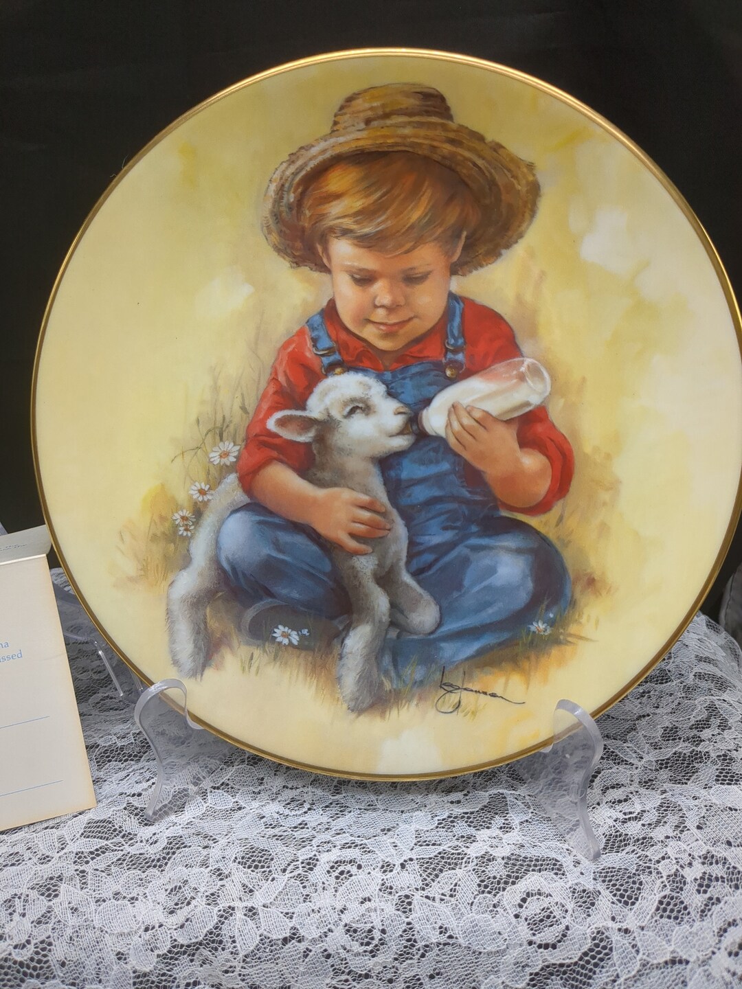 1981 Gorham Leaders of Tomorrow Future Farmer by Leo Jensen - Etsy