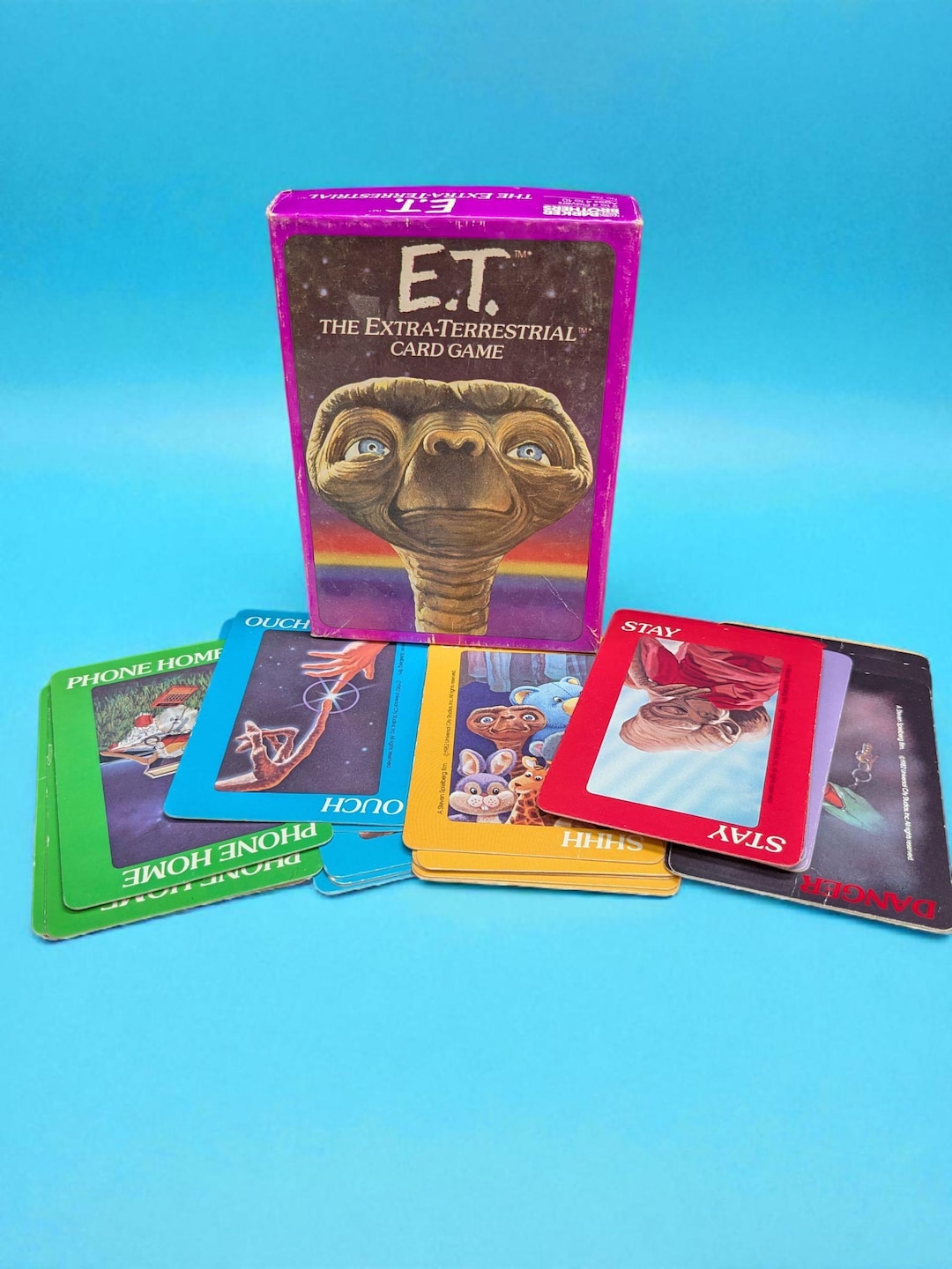 1982 ET the Extraterrestrial Card Game - Etsy
