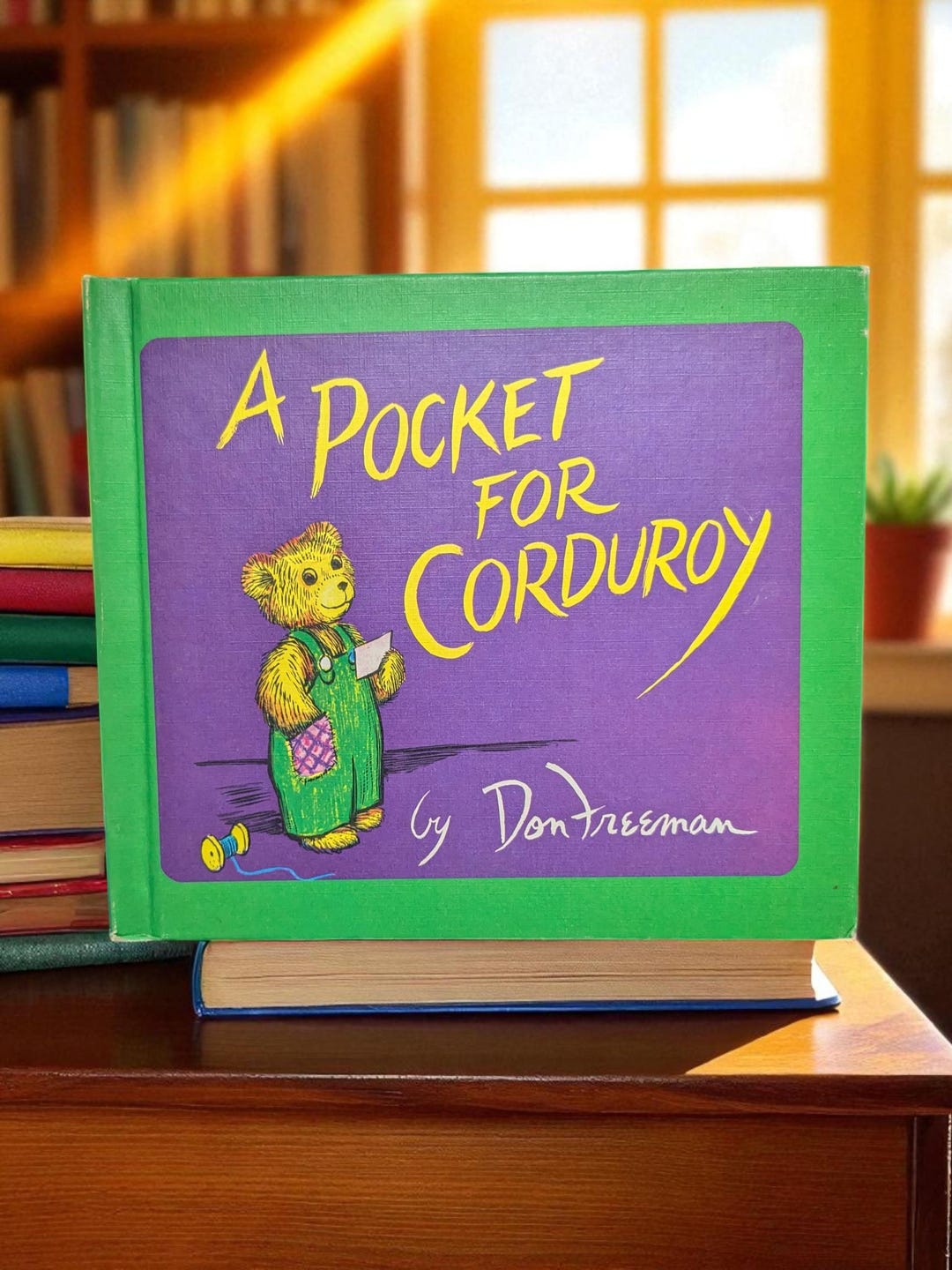 1987 a Pocket for Corduroy Story and Pictures by Don Freeman - Etsy
