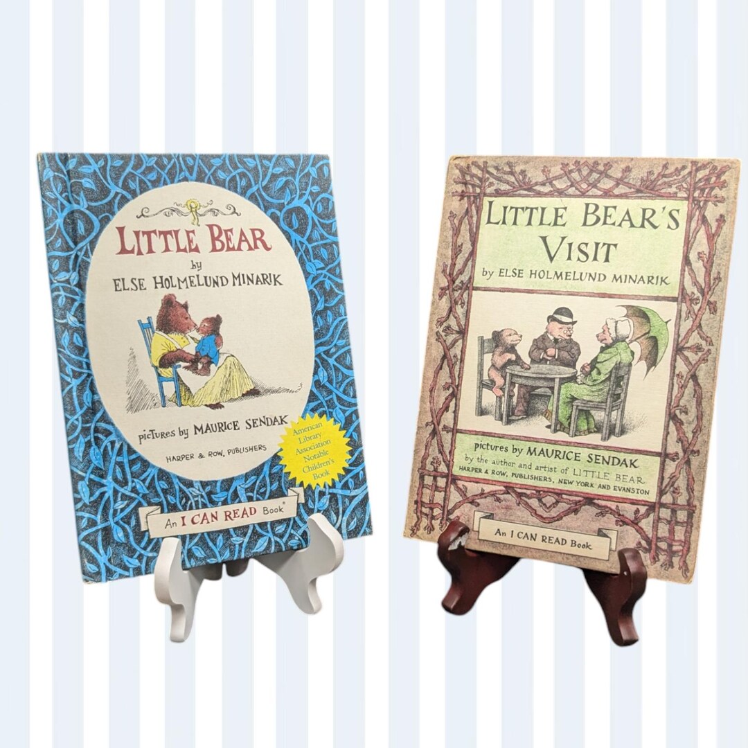 Vintage Little Bear and Little Bear's Visit by Elise Holmelund Minarik ...