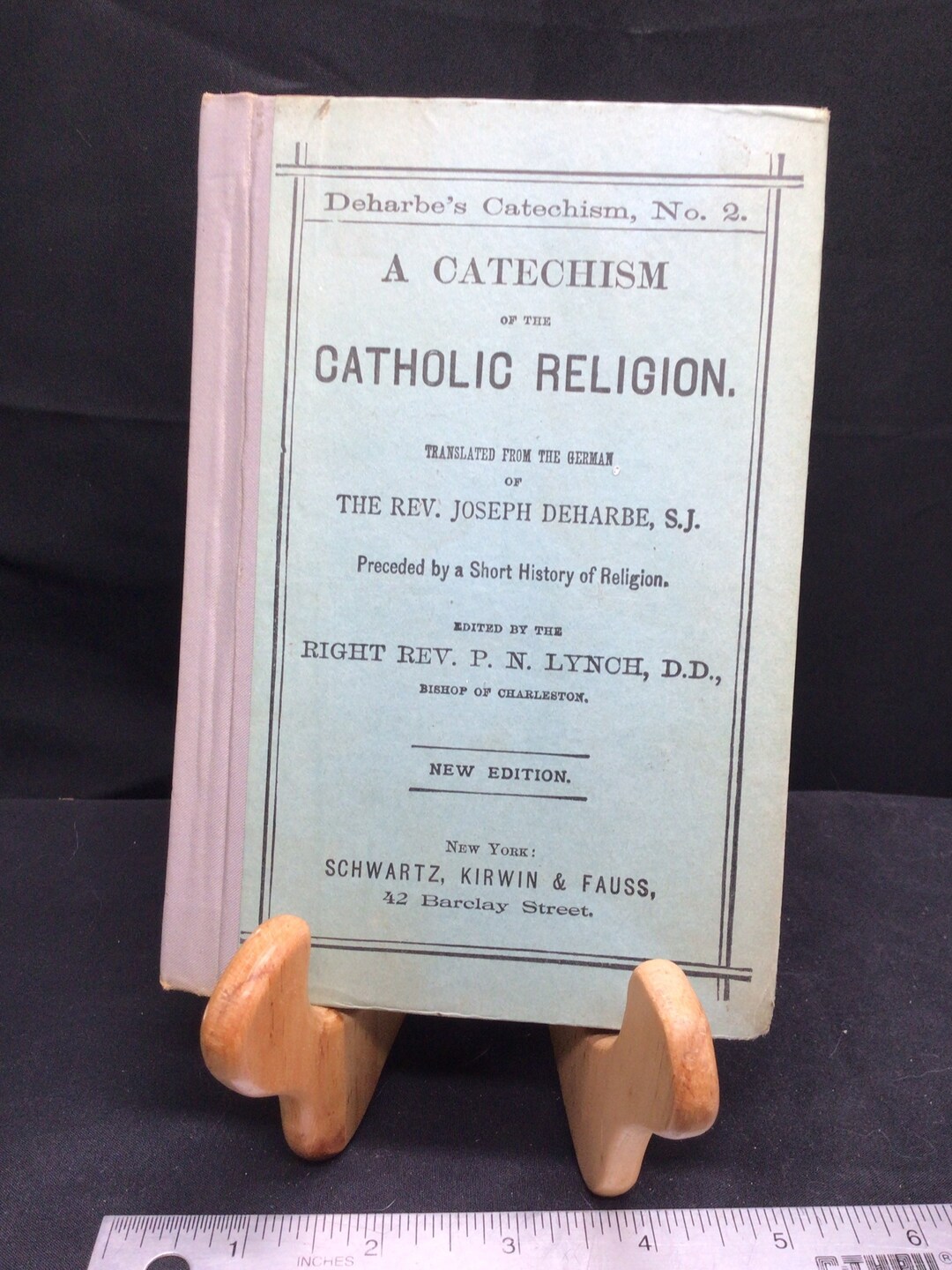 Rare 1878 A Catechism of the Catholic Religion, Wonderful Condition - Etsy