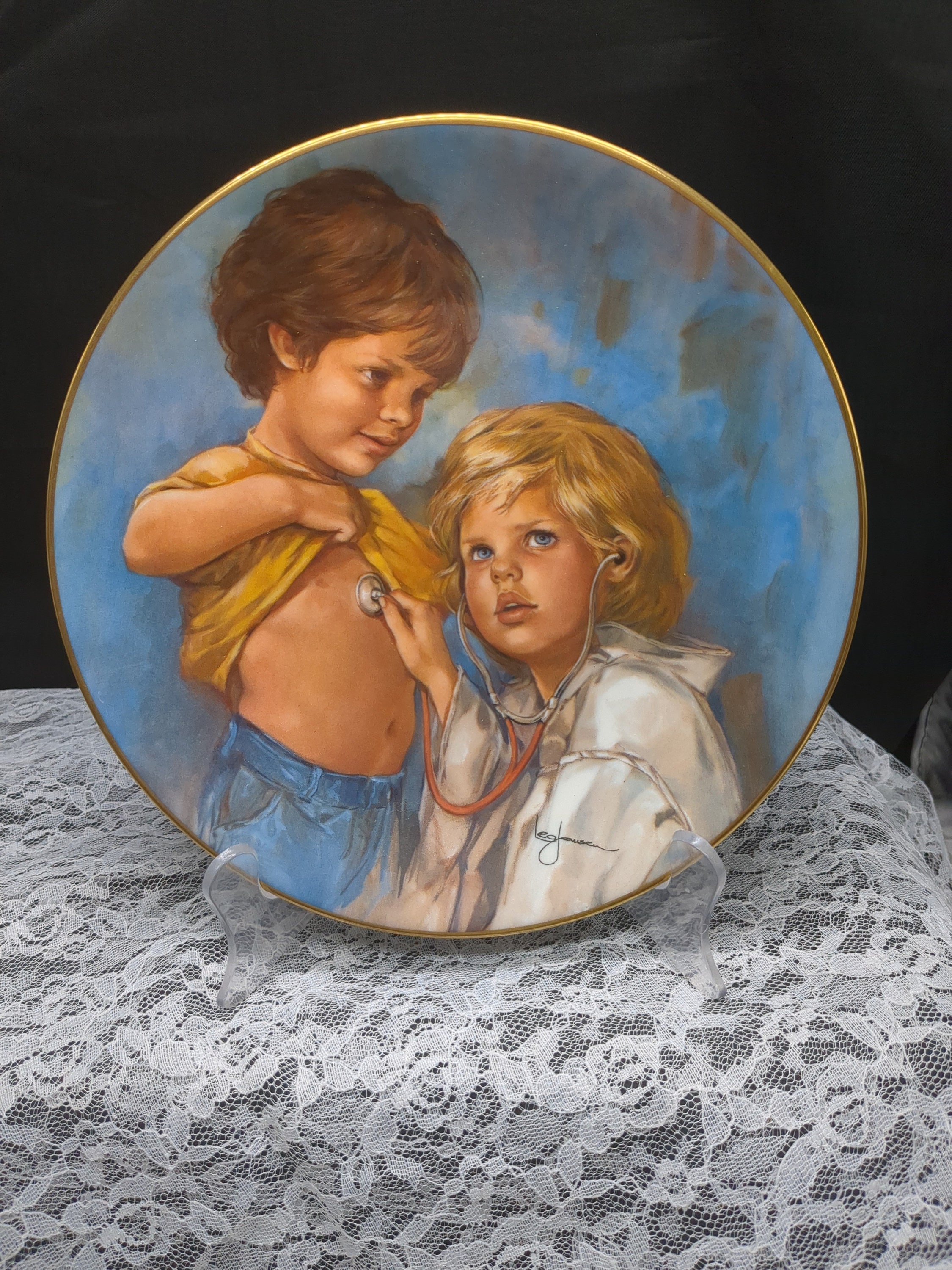 Gorham 1980 Leaders of Tomorrow Future Physician by Leo Jansen - Etsy