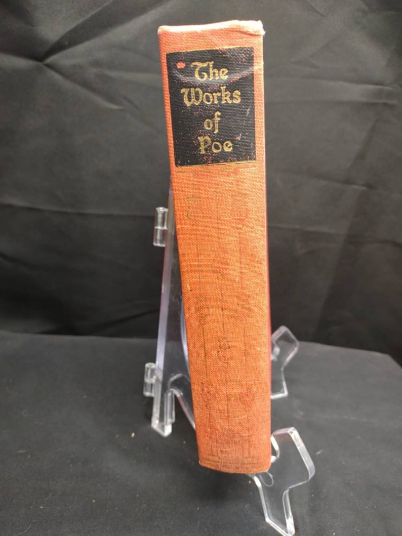 1927 the Works of Edgar Allan Poe in One Volume Tales and Poems - Etsy