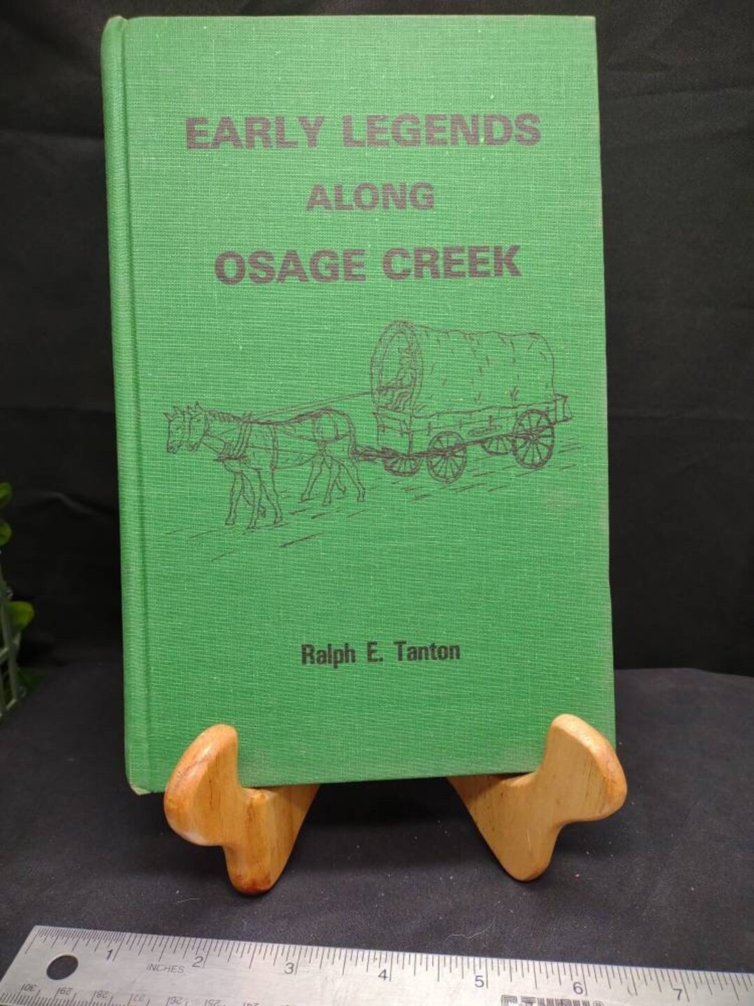 Signed 1975 First Edition: Early Legends Along Osage Creek by Ralph E ...