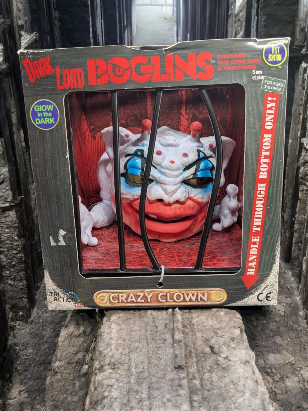Vintage Dark Lord Boglin: Crazy Clown, Glow-in-the-dark, First Edition ...