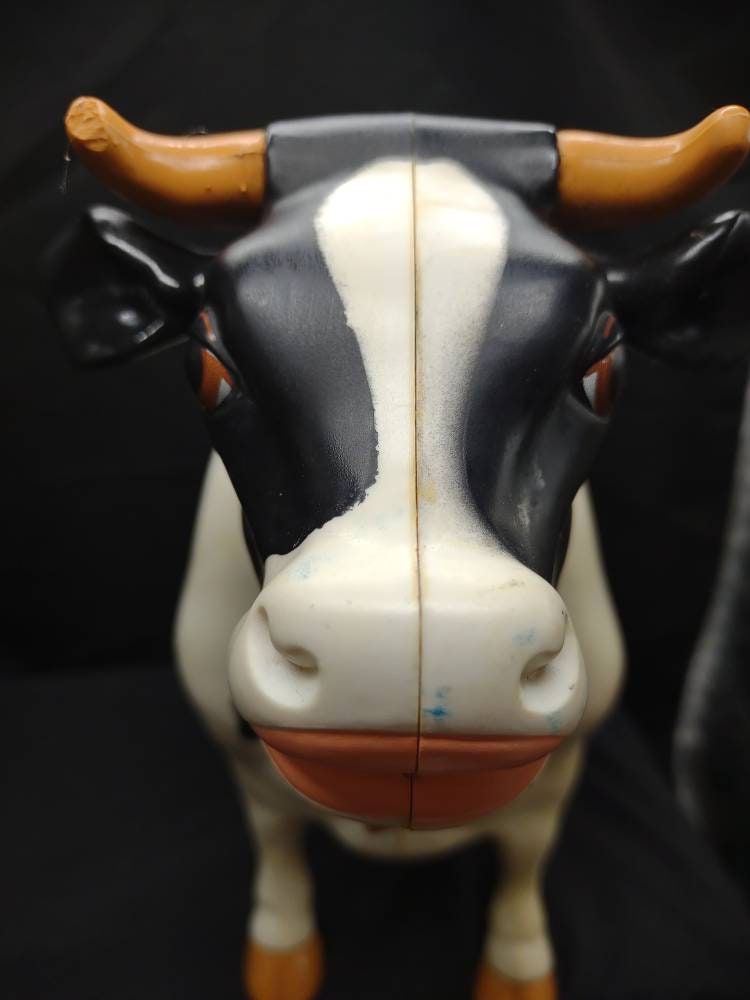 1977 Milky the Marvelous Milking Cow Toy - Etsy