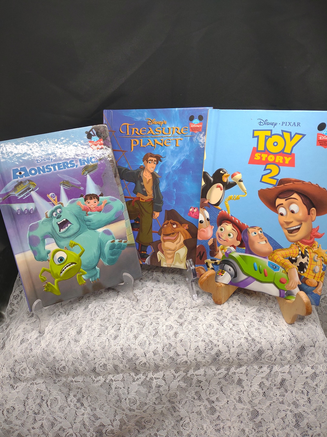 Early 00s Disney's Wonderful World of Reading Books, Monsters INC ...