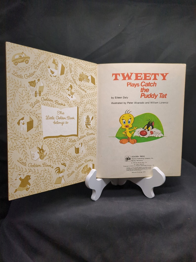 Vintage Little Golden Books: Tweety and Woody Woodpecker - Etsy