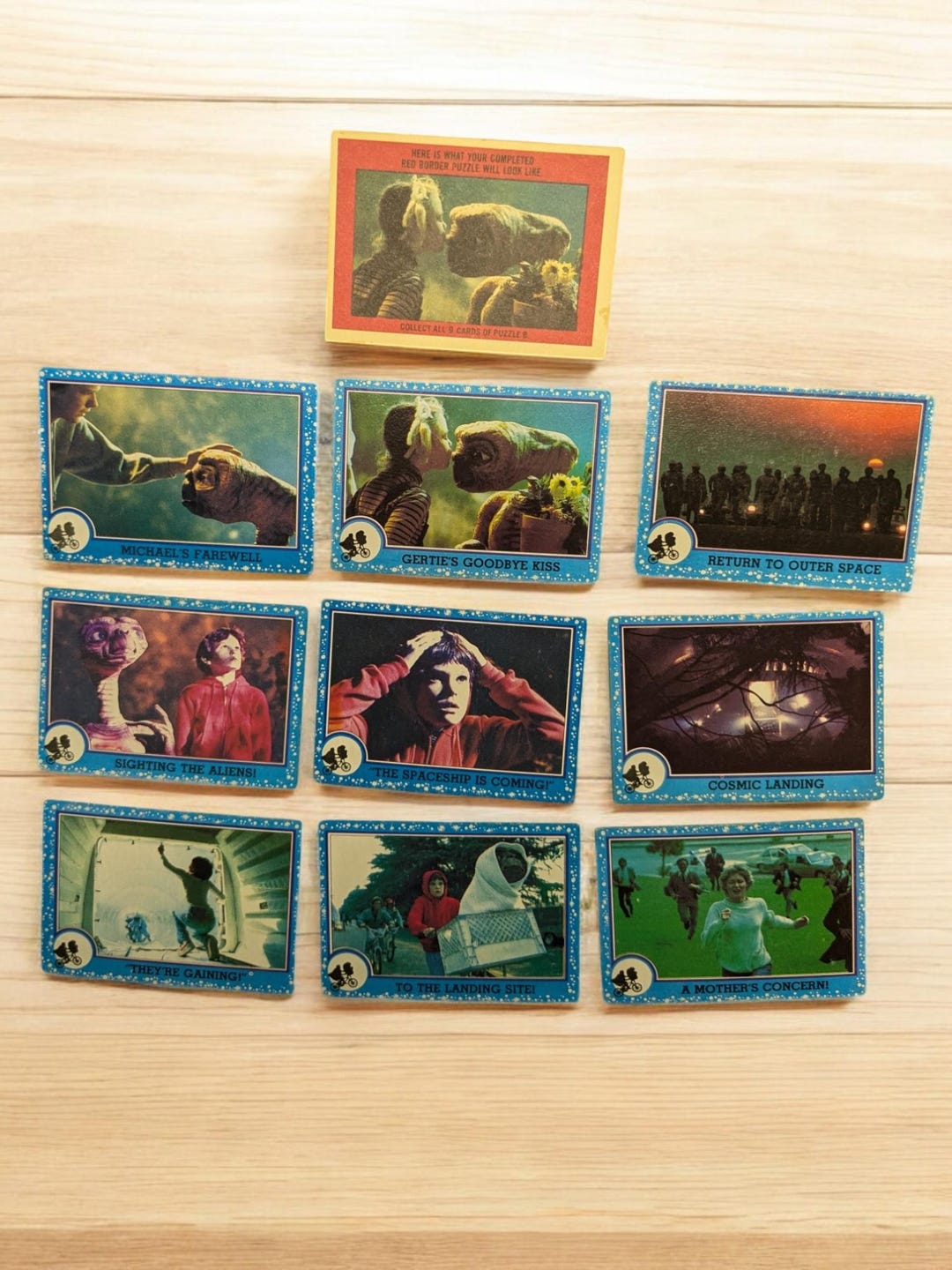 1982 ET Universal City Studios Collector Cards 44 in Total Plus a ...