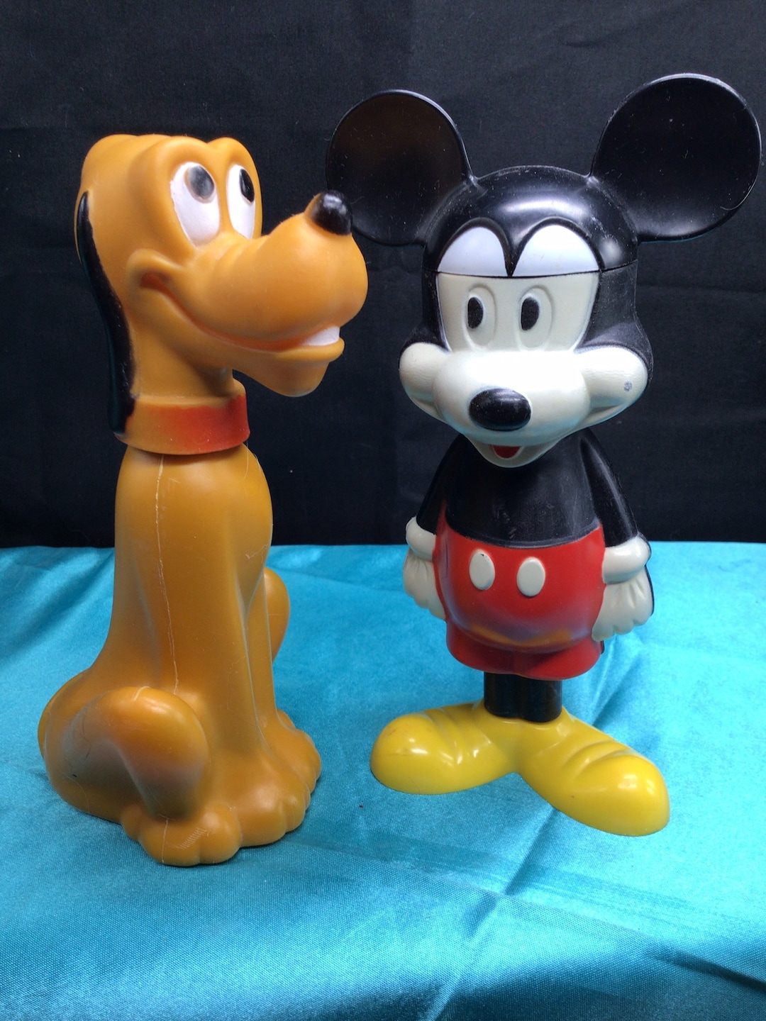 Vintage Mickey Mouse and Pluto Avon Shampoo Bottles. Empty - Etsy