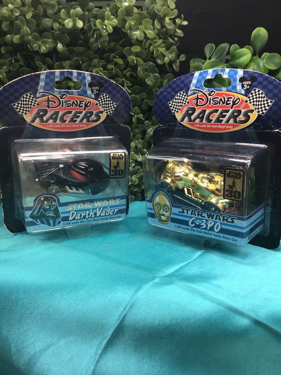 Disney Racers Star Wars Darth Vader and C-3p0 - Etsy