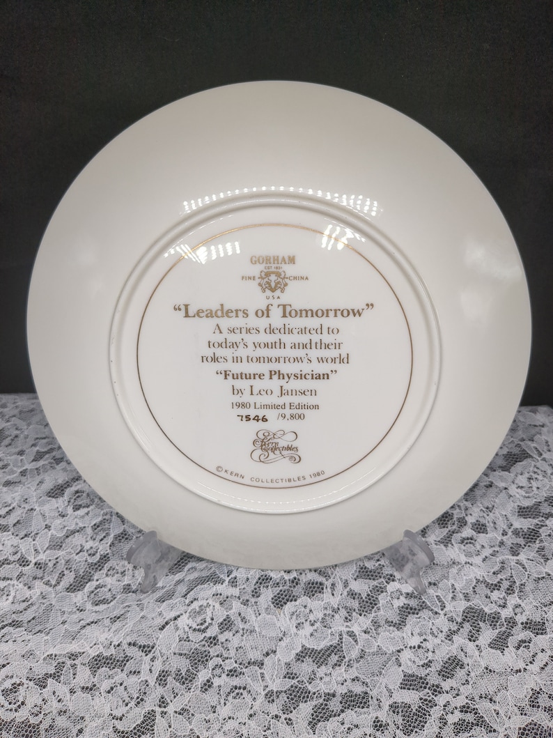 Gorham 1980 Leaders of Tomorrow Future Physician by Leo Jansen - Etsy