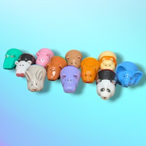 Vintage Animal-shaped Markers – Set of 11 – Fun Shapes & Colors - Etsy